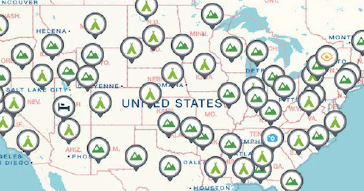 I Wish I Was Camping | Roadtrippers