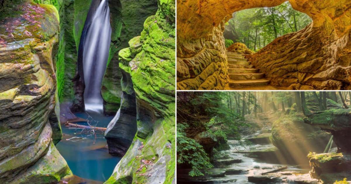 Hocking Hills Scenic Byway passes waterfalls & lush gorges | Roadtrippers