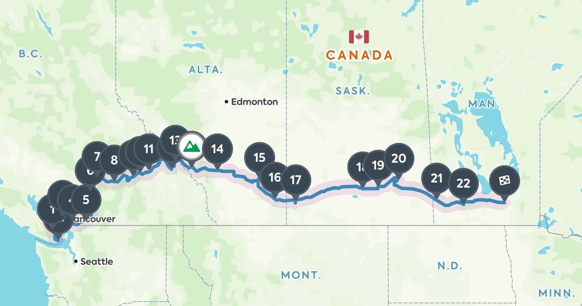 Trans-Canada Highway: Western Provinces | Roadtrippers