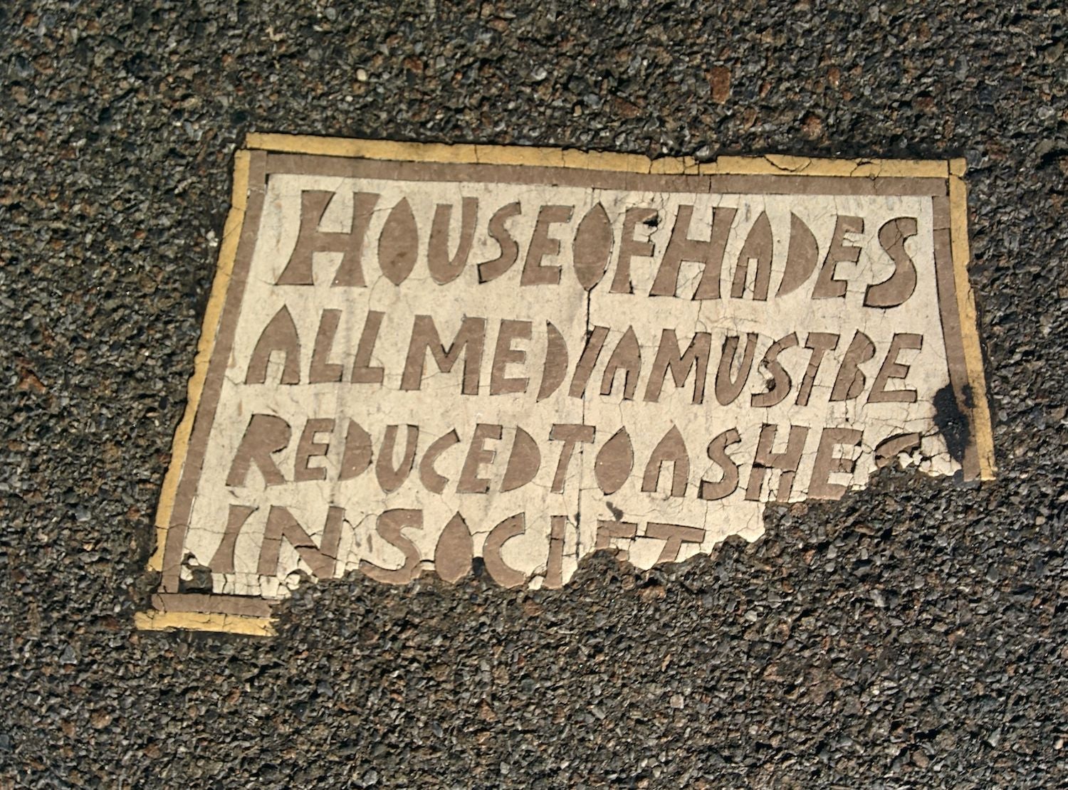 Uncover the mystery of the strange, bizarre Toynbee Tiles | Roadtrippers